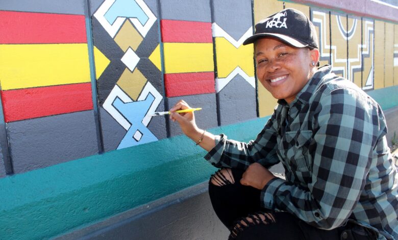 Ndebele Art enhances beauty of city bridge | The Witness