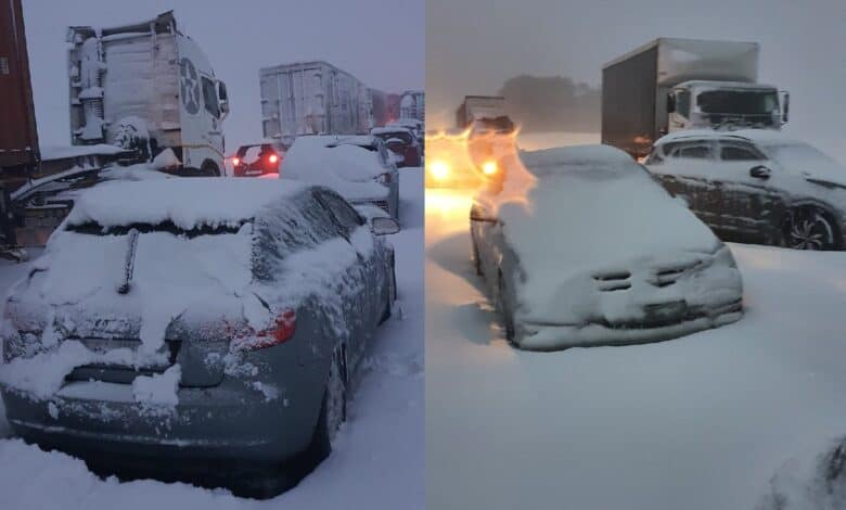 KZN snow: Stranded motorists relive chaos as KZN records two deaths ...