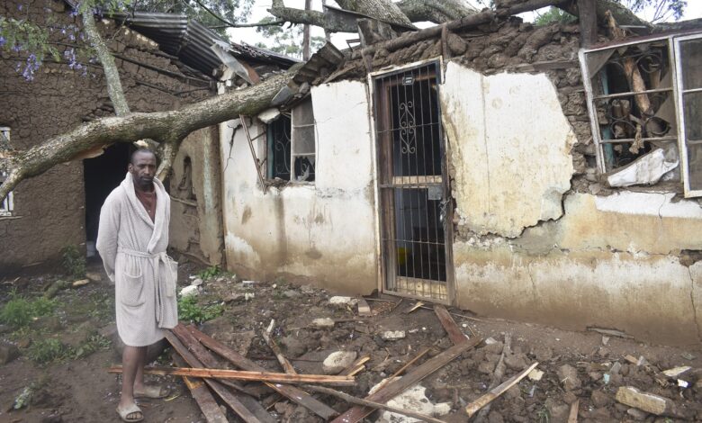 Updated: Heavy storm leaves trail of destruction across district | The ...