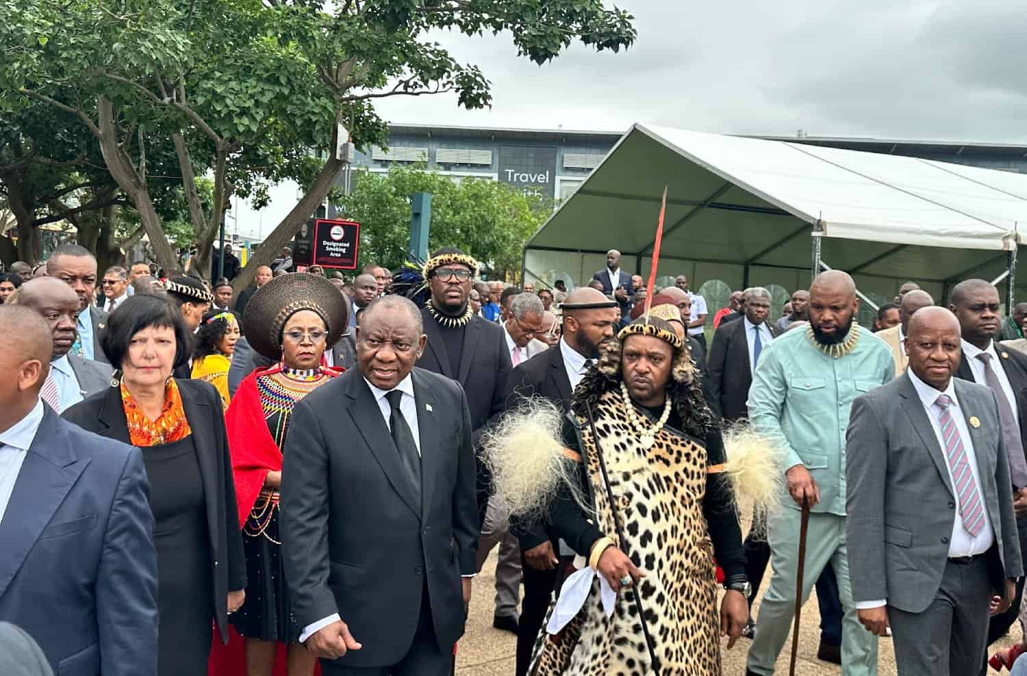 IN PICS | King Misuzulu unveils statue of the late King Shaka Zulu ...