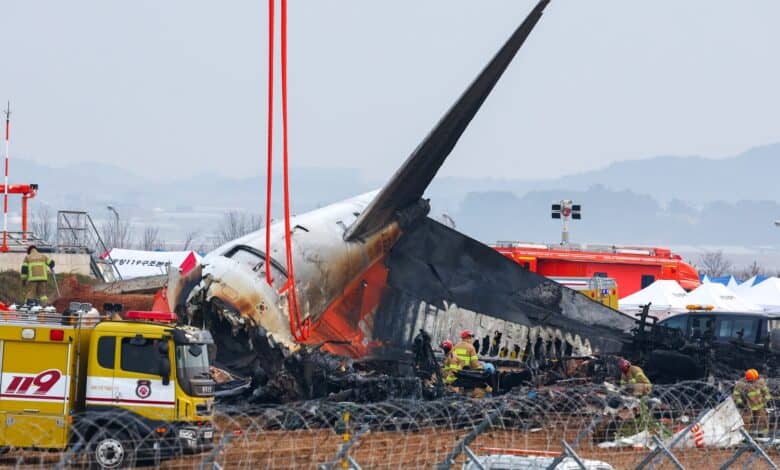 Flags fly at half-mast as South Korea probes its worst plane crash ...
