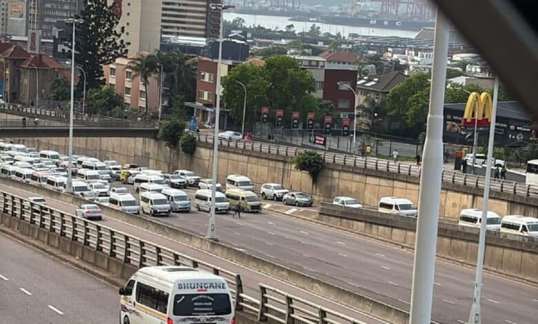 Long-distance taxi strike enters day 4, commuters left stranded | The ...