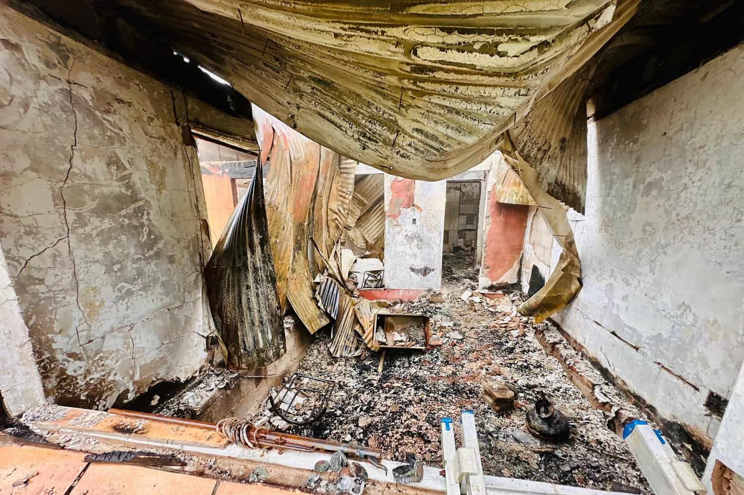 WATCH | Outpouring of support for family after their home was gutted by ...