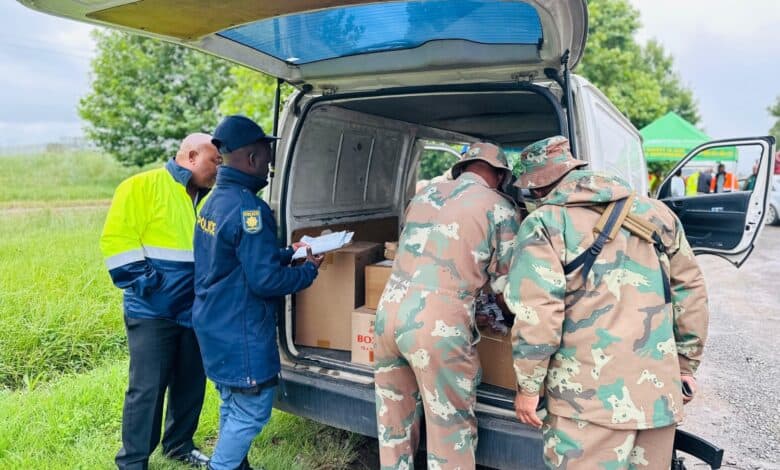 WATCH | KZN roadblock uncovers unlicensed vehicles, illicit goods | The ...