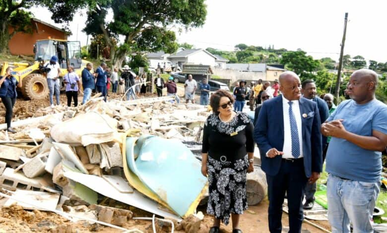 KZN premier visits eThekwini families affected by floods | The Witness