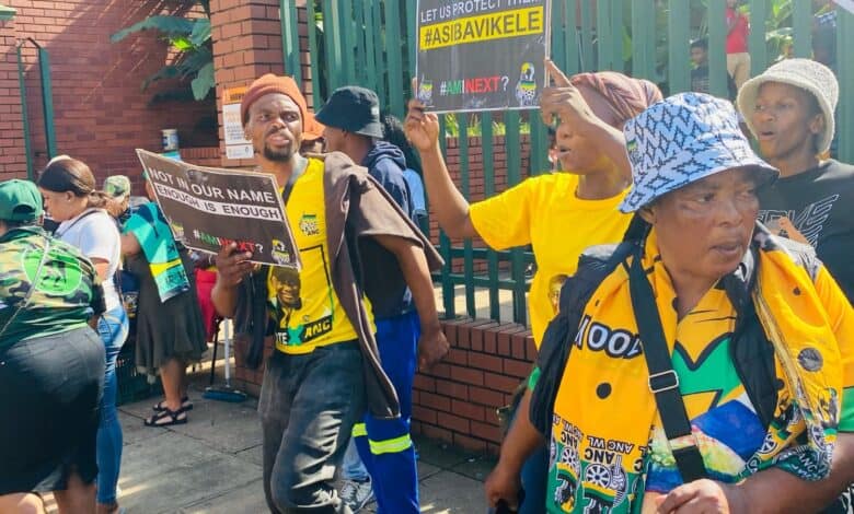 WATCH | Sobantu residents protest GBV outside PMB court | The Witness