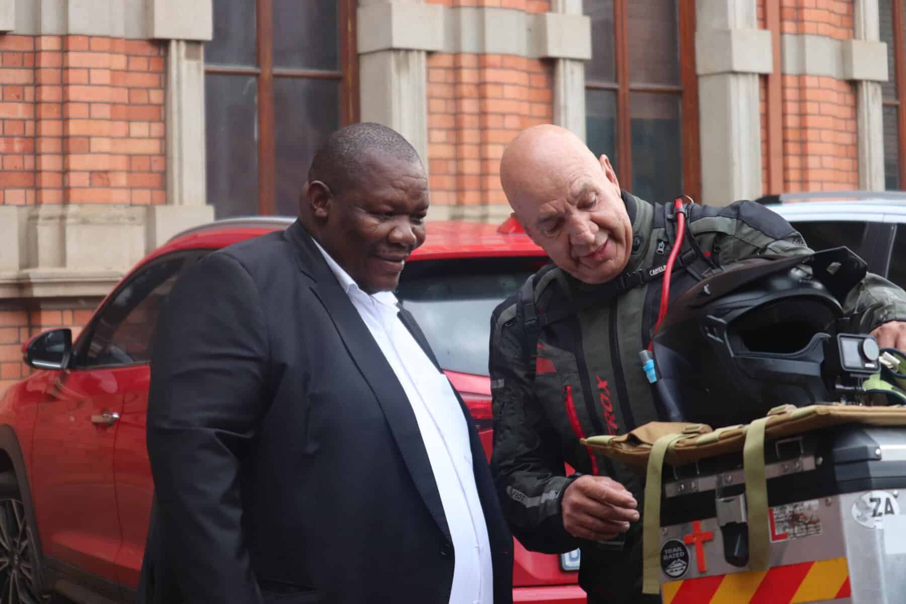 #NoLegsNoLimitsAfrica: Bushy sets out on solo motorcycle trip around ...