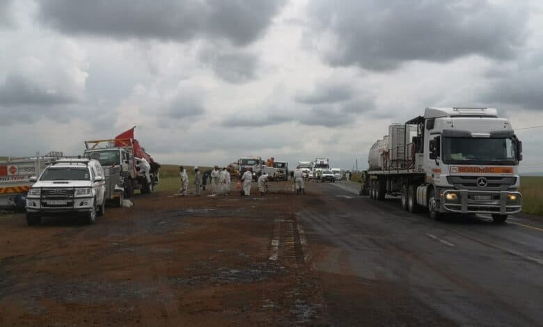 N3 remains closed after truck crash near Warden, Free State | The Witness
