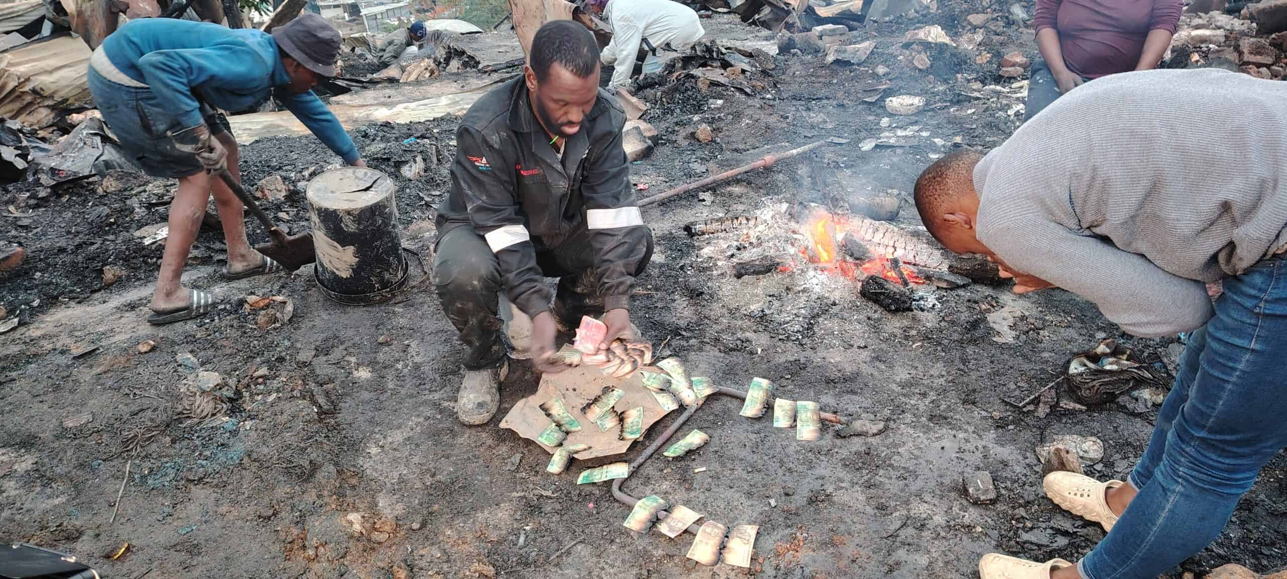 PICS | Dozens left homeless as fire guts Kennedy Road informal ...