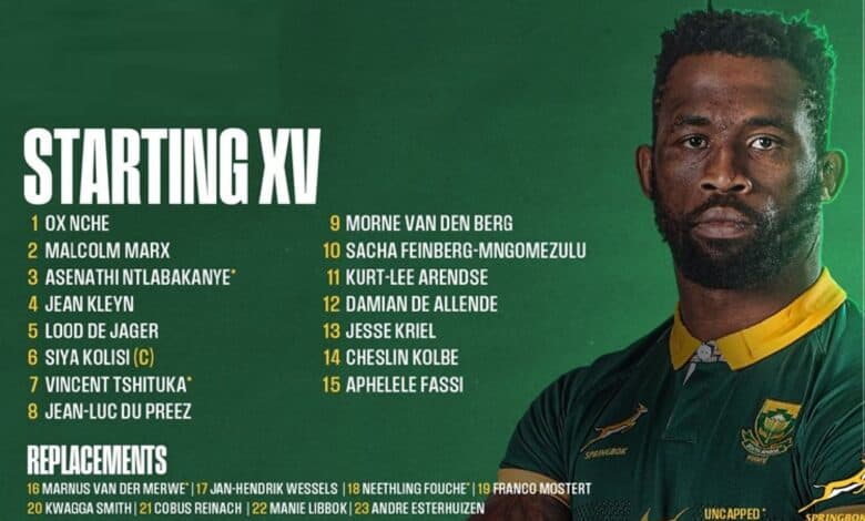 Springboks name four uncapped players for Barbarians clash in Cape Town ...