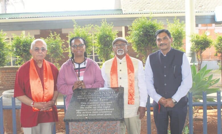 Gandhi's spirit of non-violence honoured at historic PMB station | The ...