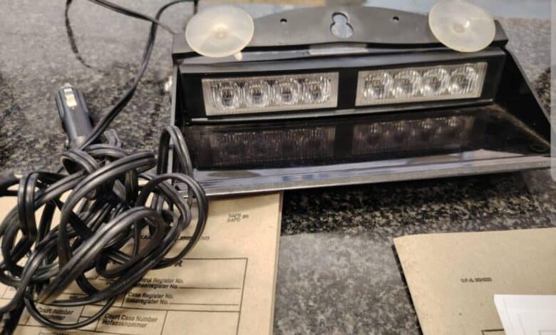Bodyguards arrested for illegal use of blue-lights | The Witness