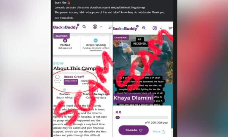 Dlamini twins' father warns of fake BackaBuddy | The Witness