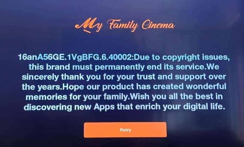 My Family Cinema shuts amid piracy probe – users left out of pocket ...