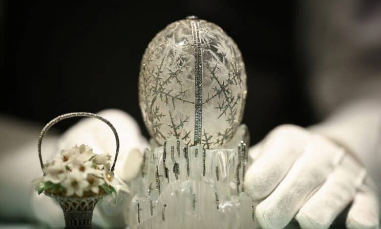 The Winter Egg: rare Faberge to go on sale in London | The Witness