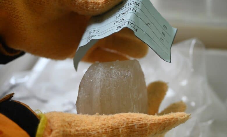 PICS | 'Extremely exciting': the ice cores that could help save ...