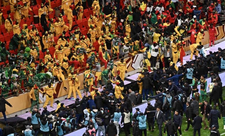 CAF to take 'appropriate action' following chaotic AFCON final scenes ...