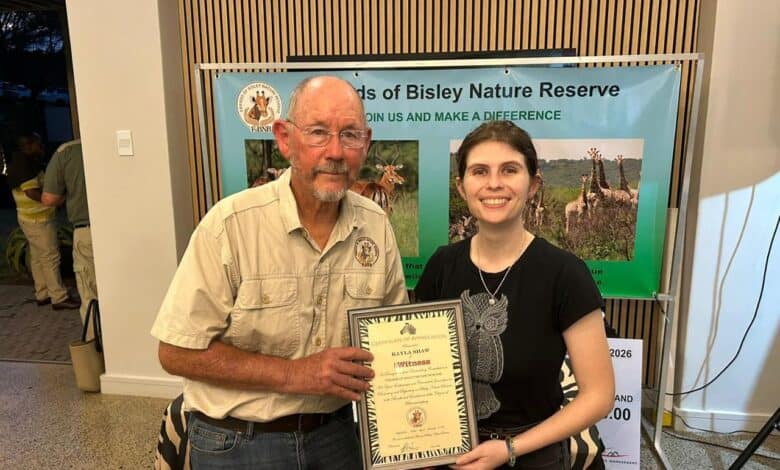 Renowned conservationist praises Friends of Bisley Nature Reserve | The ...