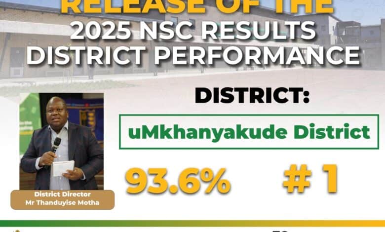 Six KZN districts make national top 10 as province tops matric results ...
