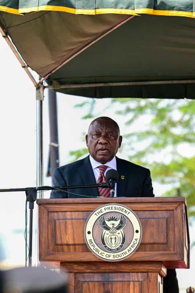WATCH | Ramaphosa: Soldiers do not wear uniforms “to look pretty” but ...