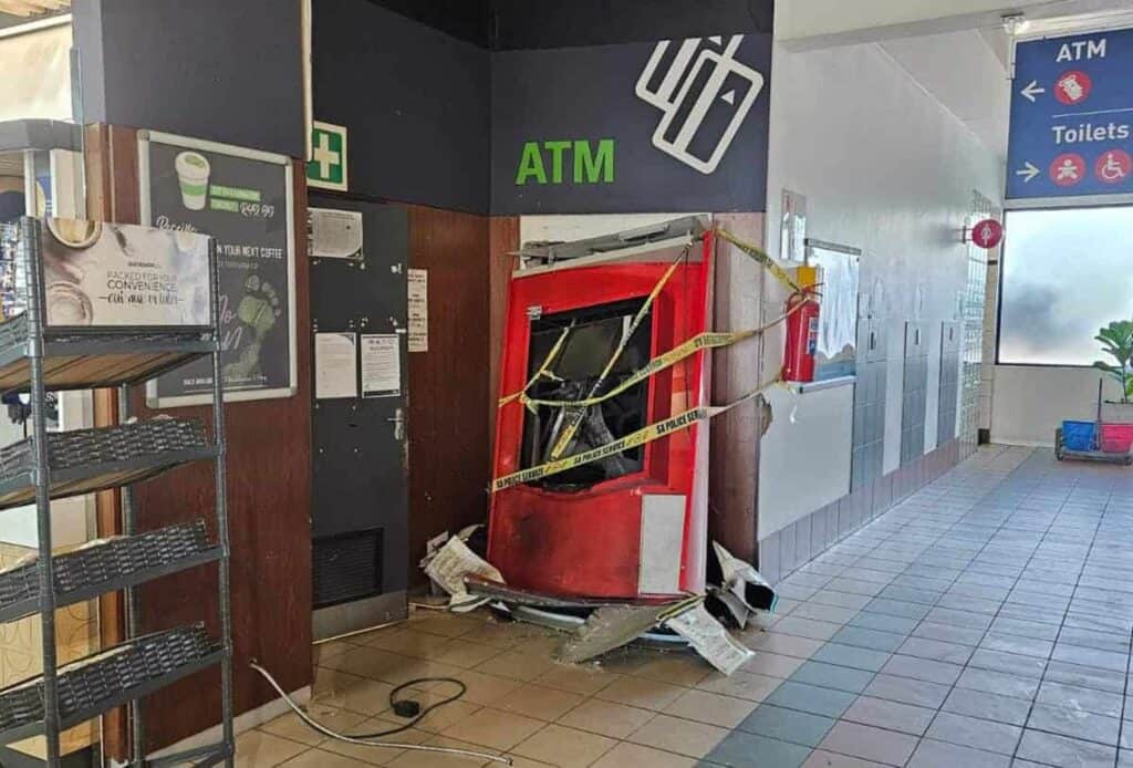 PICS | ATM bombed at filling station | The Witness