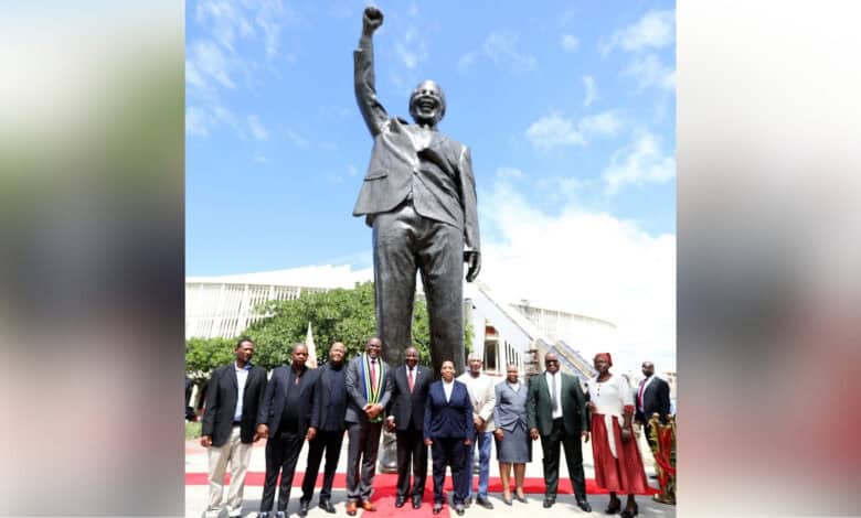 WATCH | Durban unveils towering Mandela and Tambo monuments | The Witness