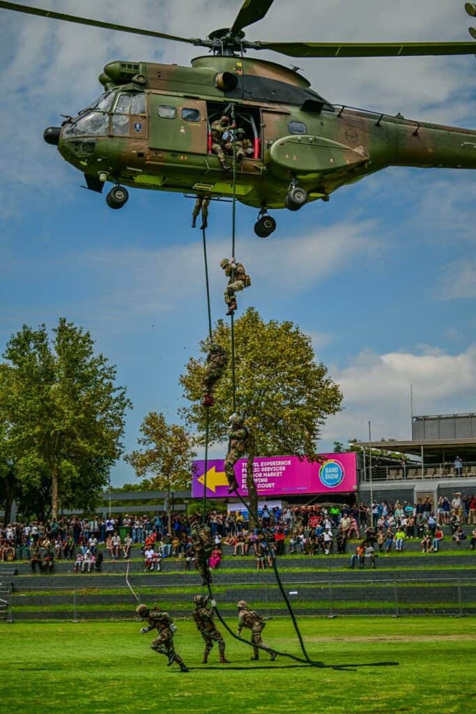 PICS | SANDF showcases military power and skills at Rand Show | The Witness