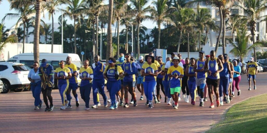 eThekwini SAPS athletics club hosts Comrades Marathon send-off run ...