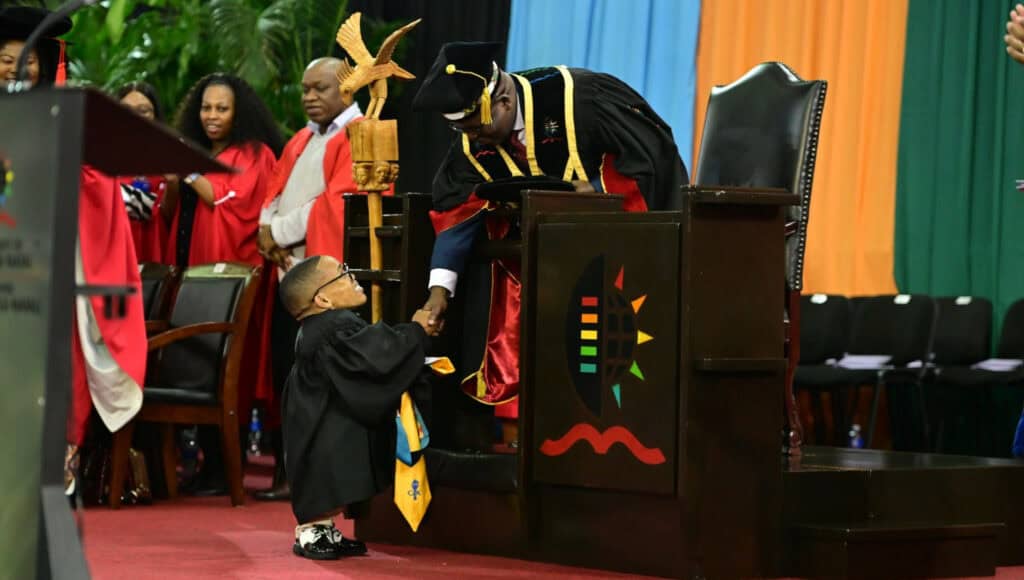 UKZN graduate with dwarfism earns 21 distinctions, summa cum laude ...