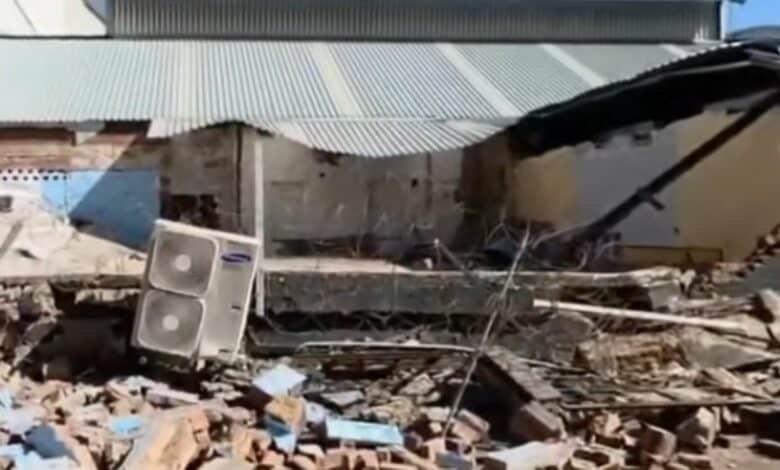 WATCH | Four injured after building collapses in Durban | The Witness