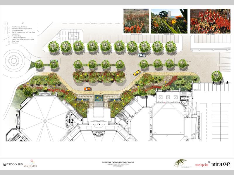 New drop-off area and interactive water feature at casino | Krugersdorp ...