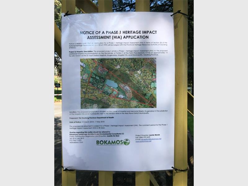 Concern over new public hospital to be built next to Coronation Dam ...