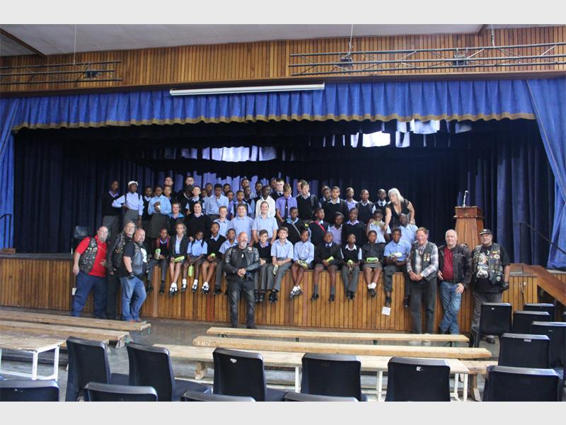 Bikers make back-to-school easier | Krugersdorp News