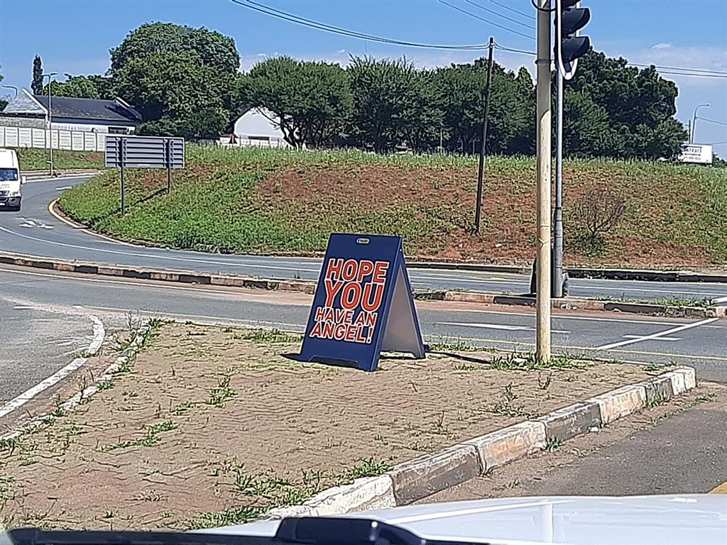What's up with the Hope you have an Angel boards? | Krugersdorp News