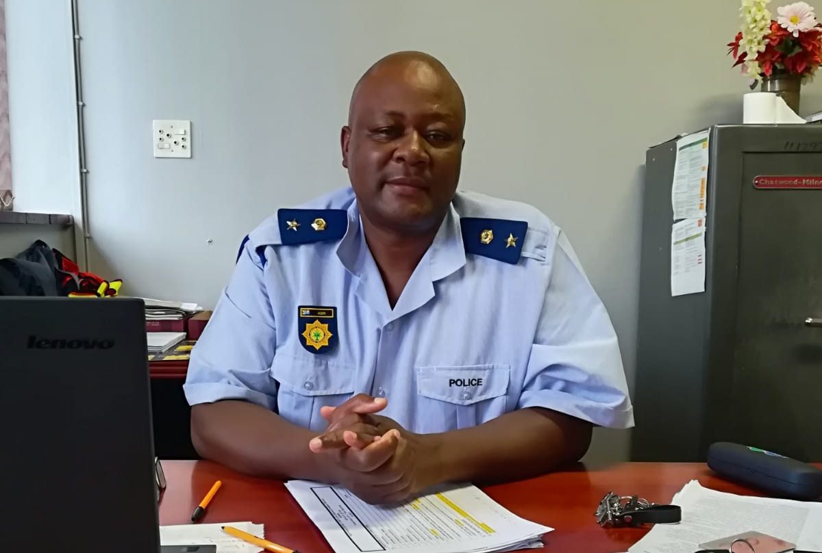 Lieutenant Colonel Vuma is the new Magaliesburg Police station ...
