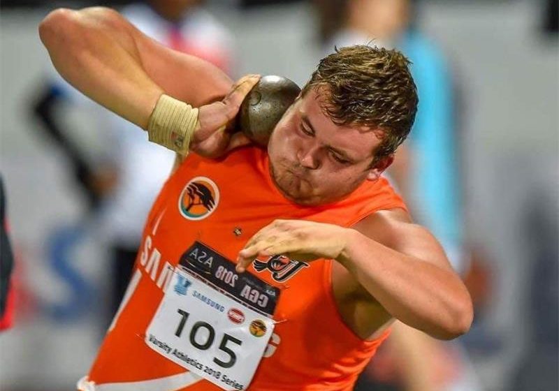 Krugersdorp's shot put star Kyle has a shot at Tokyo 2020 medal ...