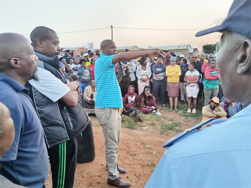 Kagiso residents and police address crime issues | Krugersdorp News