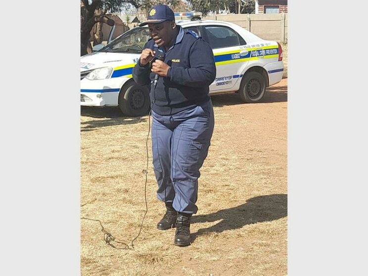 New Kagiso Police Station commander meets her community