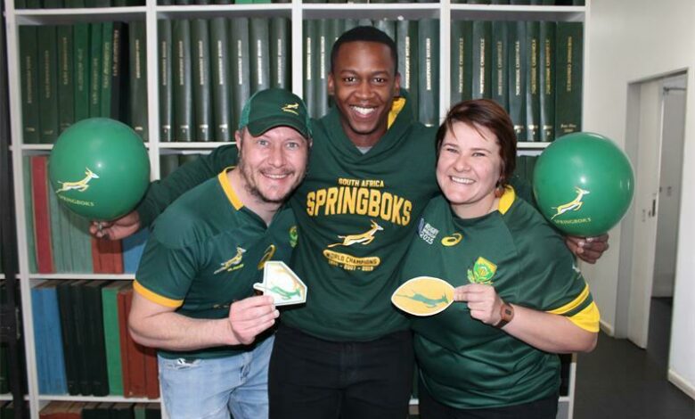 Caxton Joburg West editorial team goes Bok mad! | Krugersdorp News