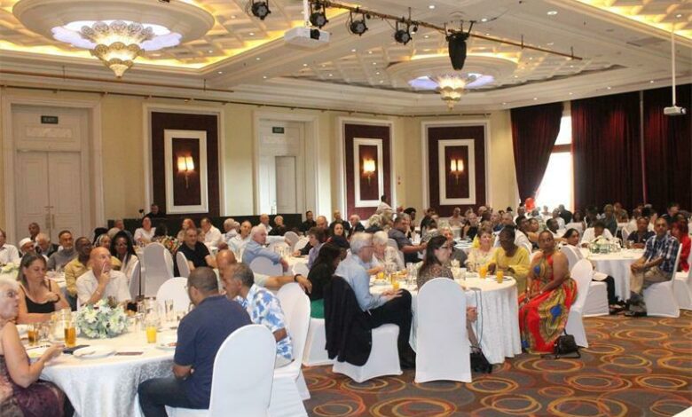 A ceremony to honour blood donors