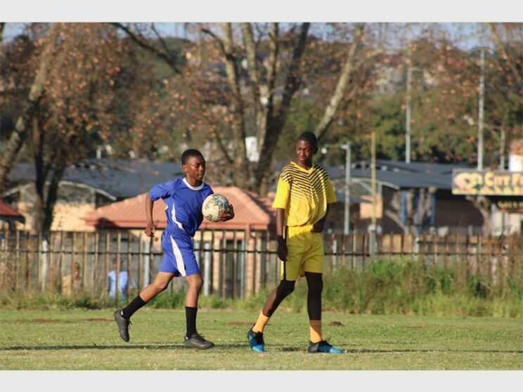 Hat-trick hero leads Thuto Lefa to the top of the table | Krugersdorp News