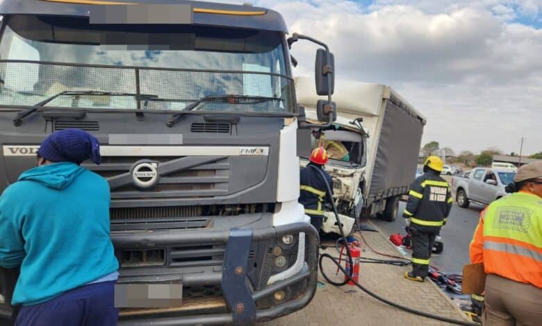 Two-truck crash near Pinehaven intersection: 3 injured