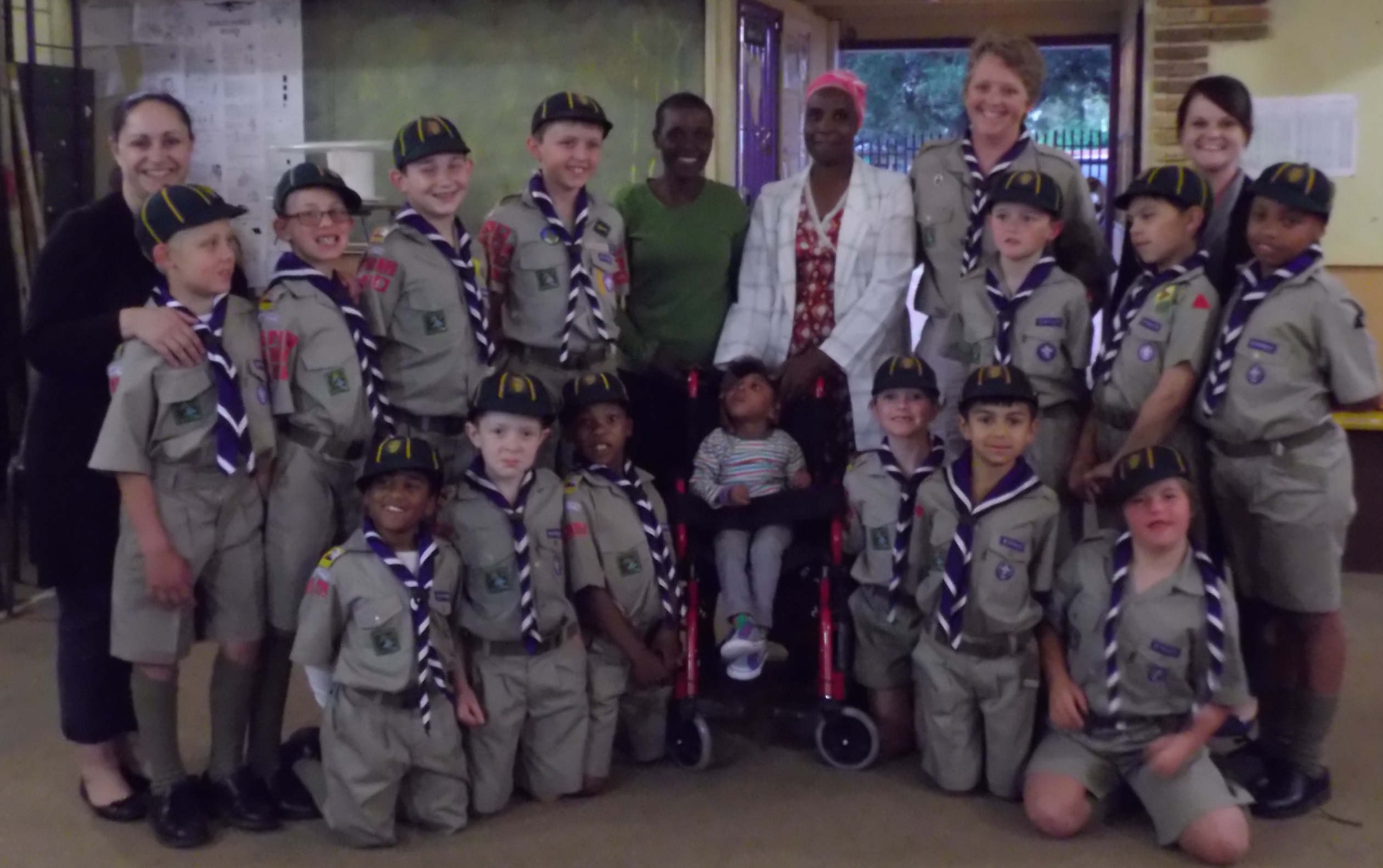 First Eagle Cub Scouts donate wheelchair | Roodepoort Record