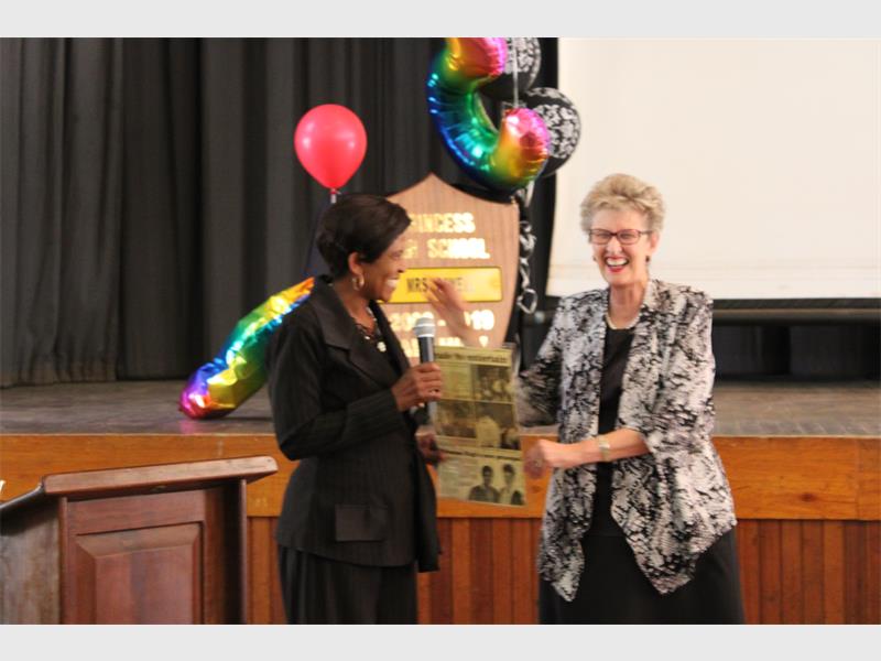Princess High School says farewell to its beloved principal ...