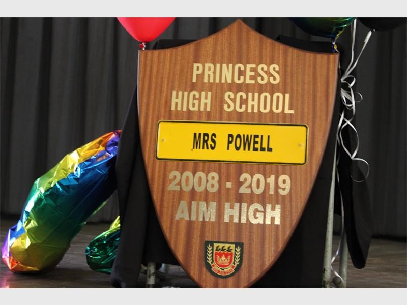 Princess High School says farewell to its beloved principal ...