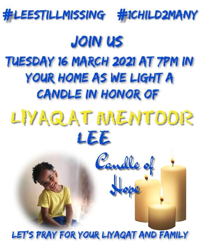 WATCH: Light a candle in honour of Liyaqat 'Lee' Mentoor | Roodepoort Record
