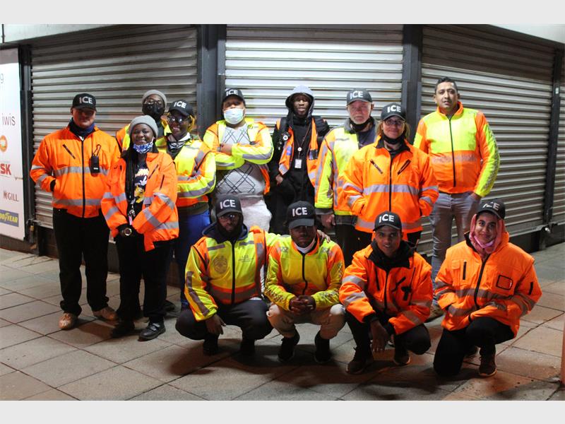 Saying thank you to the volunteer community safety teams | Roodepoort ...