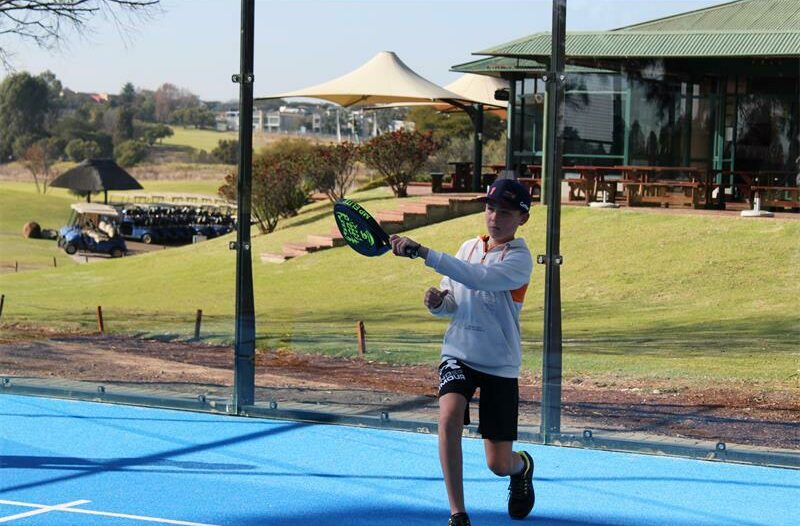 Tennis clinic in Ruimsig helps keep kids fit during school holidays