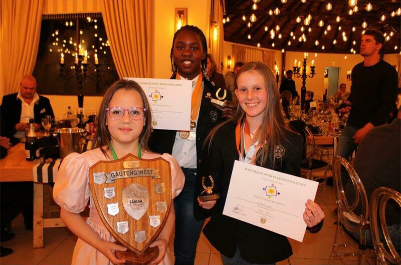 Equestrians shine during Sanesa Gauteng West Awards dinner