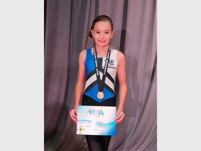Young acrobat thrives beyond her expectations